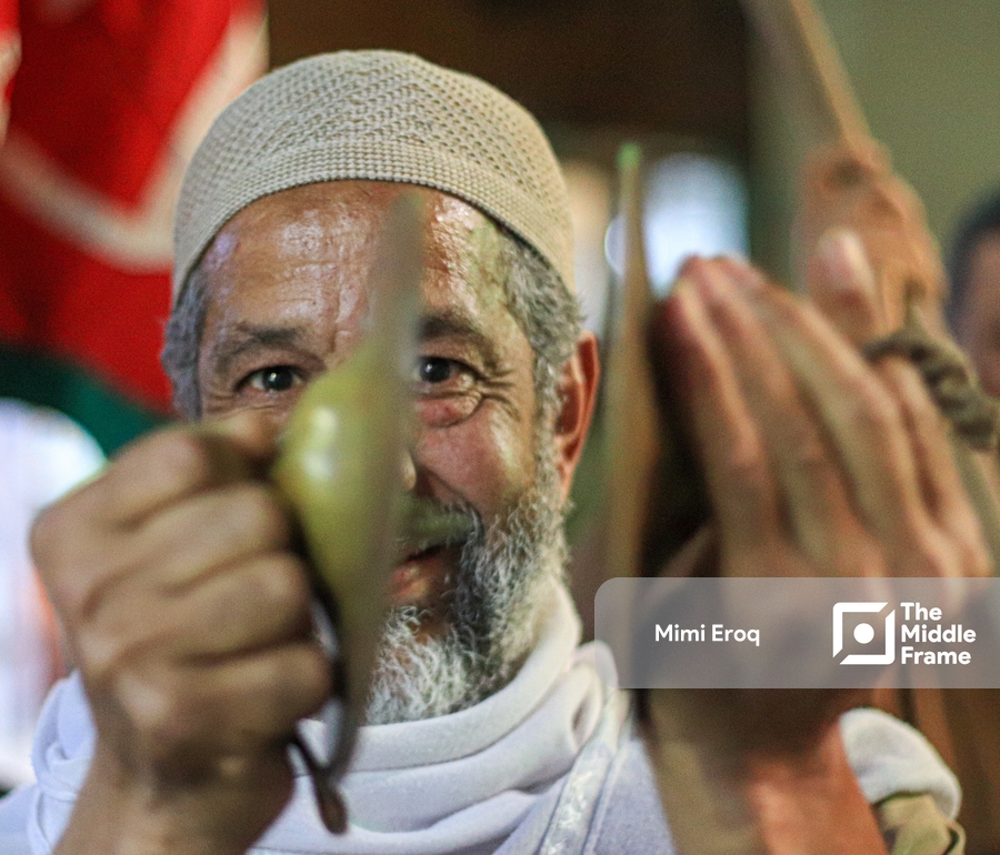 Local Egyptian sufi man in Mawlid ceremonies. • The Middle Frame • Arab ...