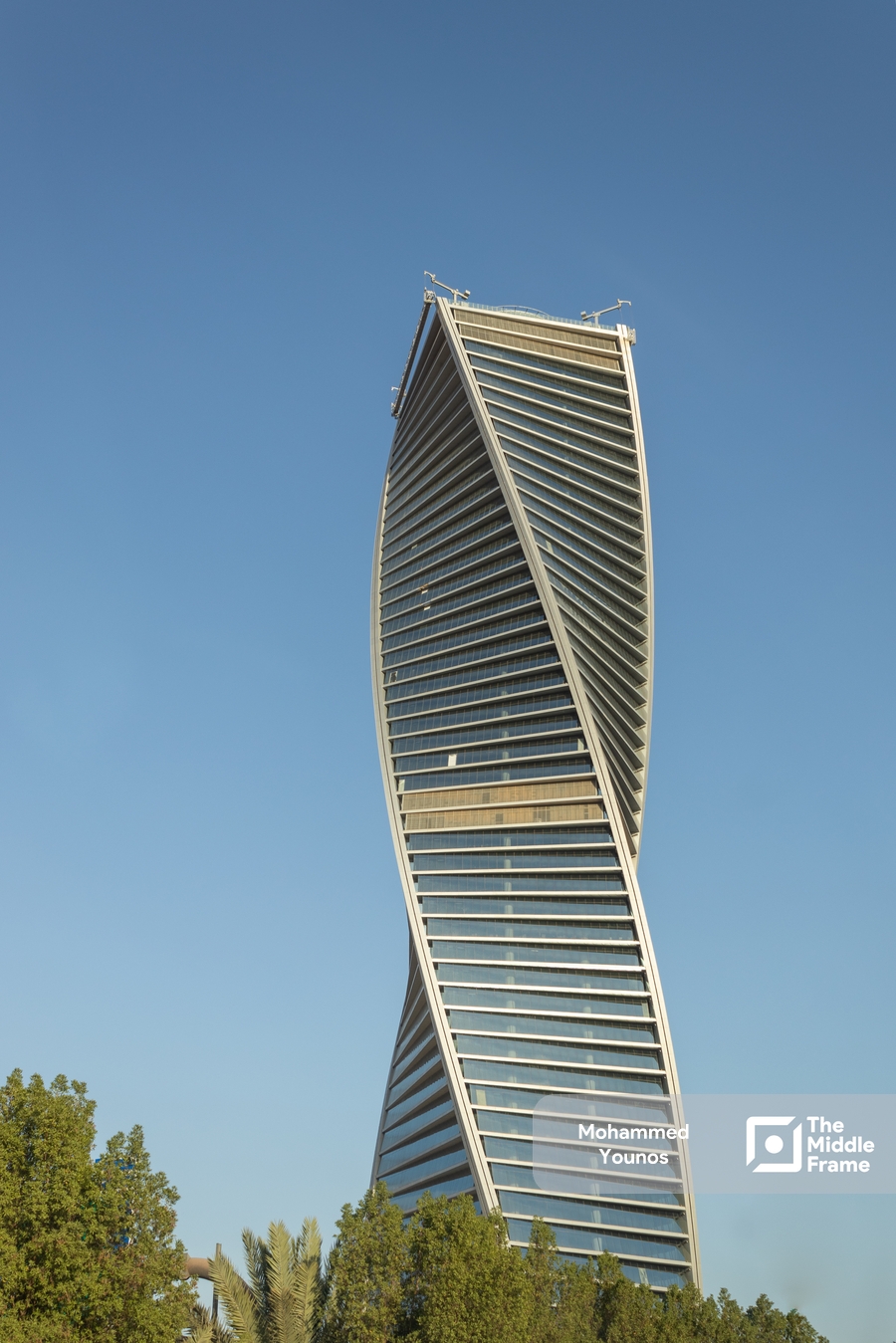 Al-Majdoul Tower in King Fahd District Riyadh-Saudi Arabia. • The Middle Frame • Arab Stock ...