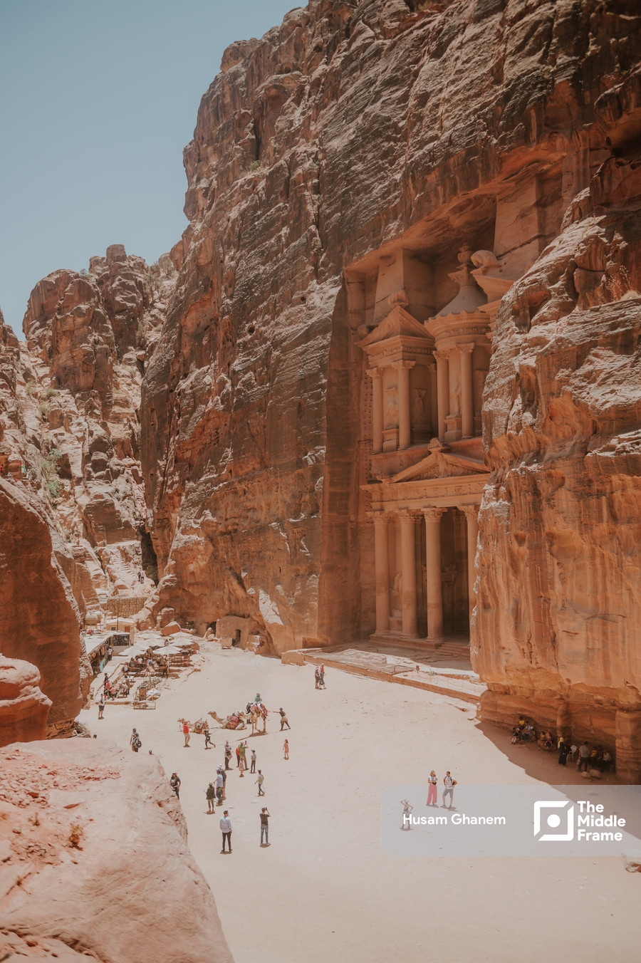 Petra • The Middle Frame • Arab Stock Photos and Images