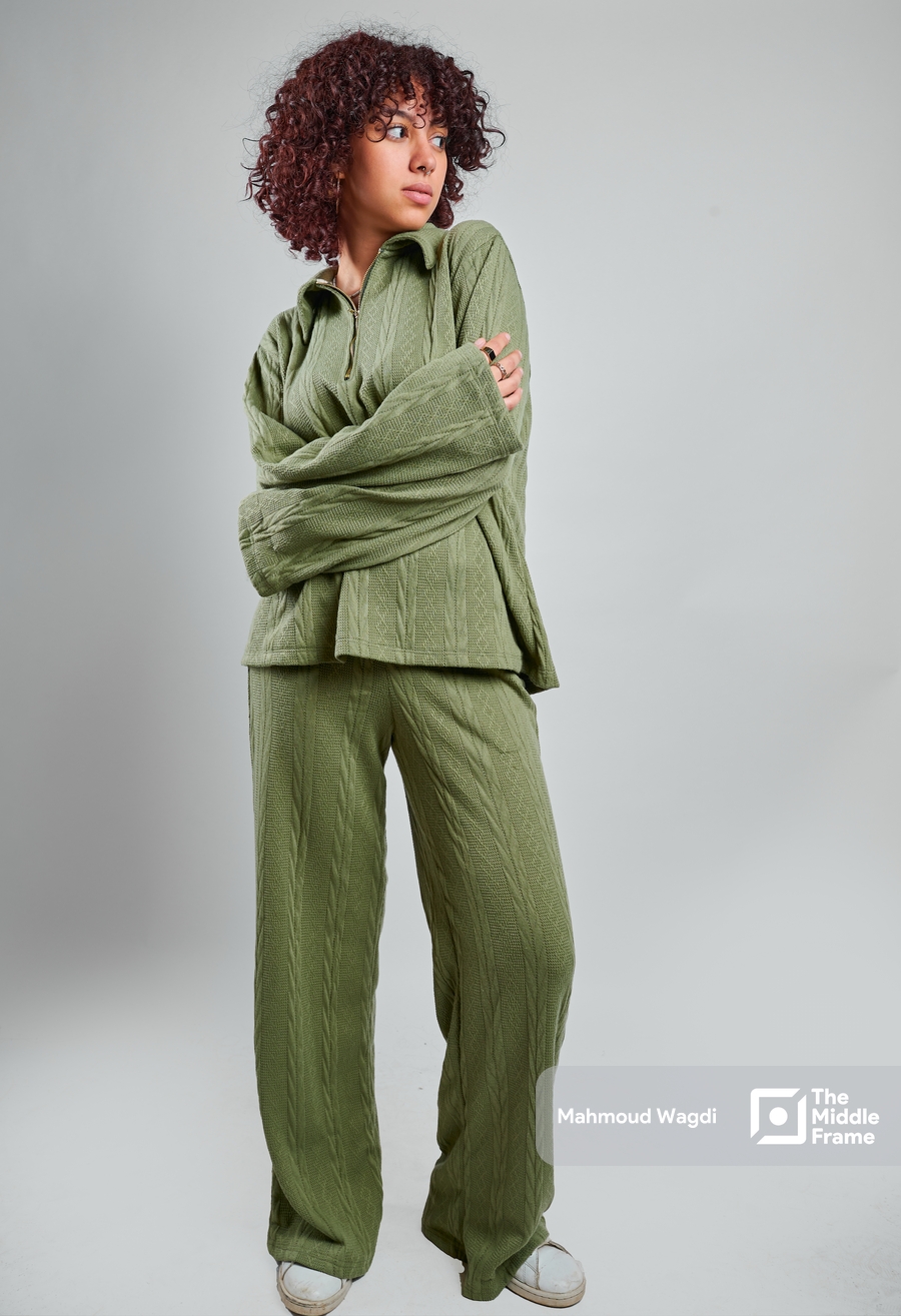 A portrait of an Egyptian female model. • The Middle Frame • Arab Stock ...