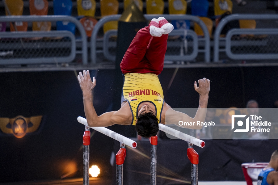 The Artistic Gymnastics World Cup - Cairo 2024. • The Middle Frame ...
