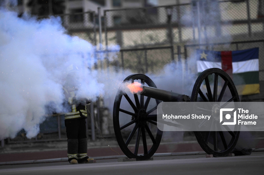 Ramadan Iftar Cannon • The Middle Frame • GenAI for Images, Licensed ...