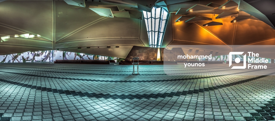 King Abdullah Financial District Mosque in Riyadh • The Middle Frame ...