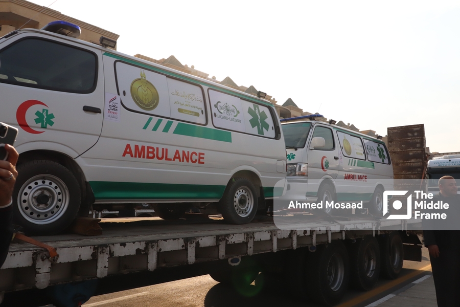 Tahya Misr Fund launches the largest aid convoy to Gaza. • The Middle ...