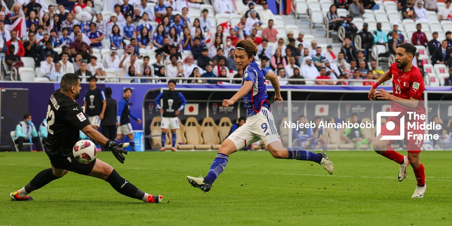 Bahrain VS Japan: Asian Cup 2023 • The Middle Frame • Arab Stock Photos ...