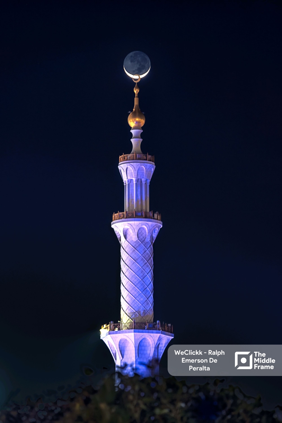 The Minaret and the Crescent. • The Middle Frame • Arab Stock Photos and Images
