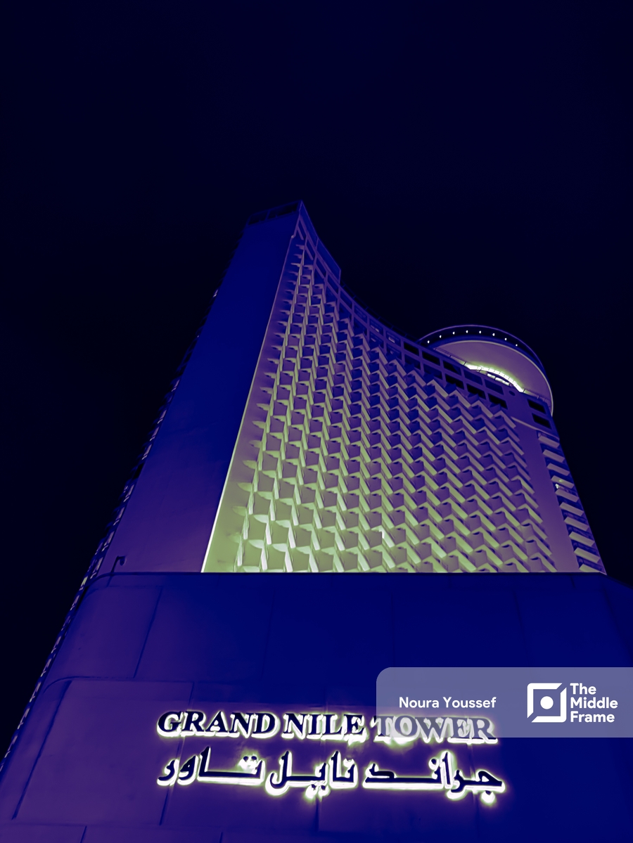 Grand Nile Tower Cairo-Egypt. • The Middle Frame • Arab Stock Photos ...