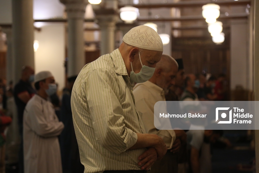 The night of the 27th of Ramadan at Al-Azhar Mosque • The Middle Frame ...