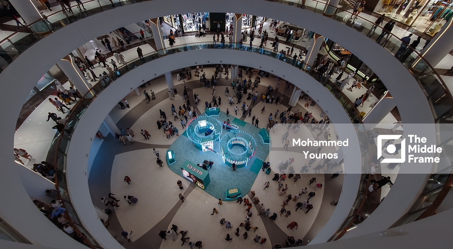 Dubai Mall Court yard. • The Middle Frame • Arab Stock Photos and Images