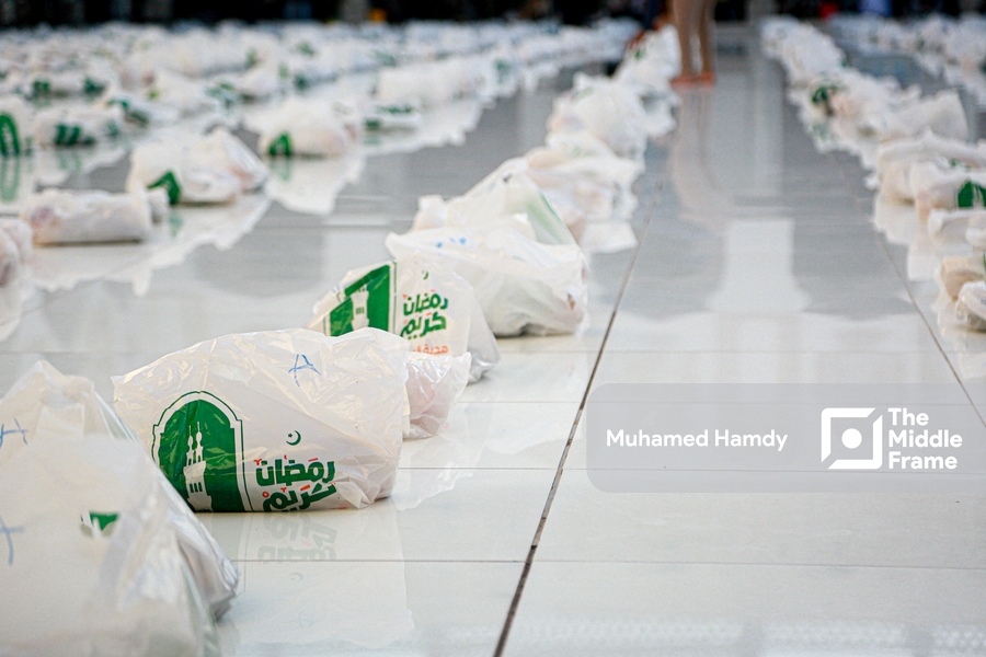 Iftar at Al-Azhar Mosque on the first day of Ramadan • The Middle Frame ...
