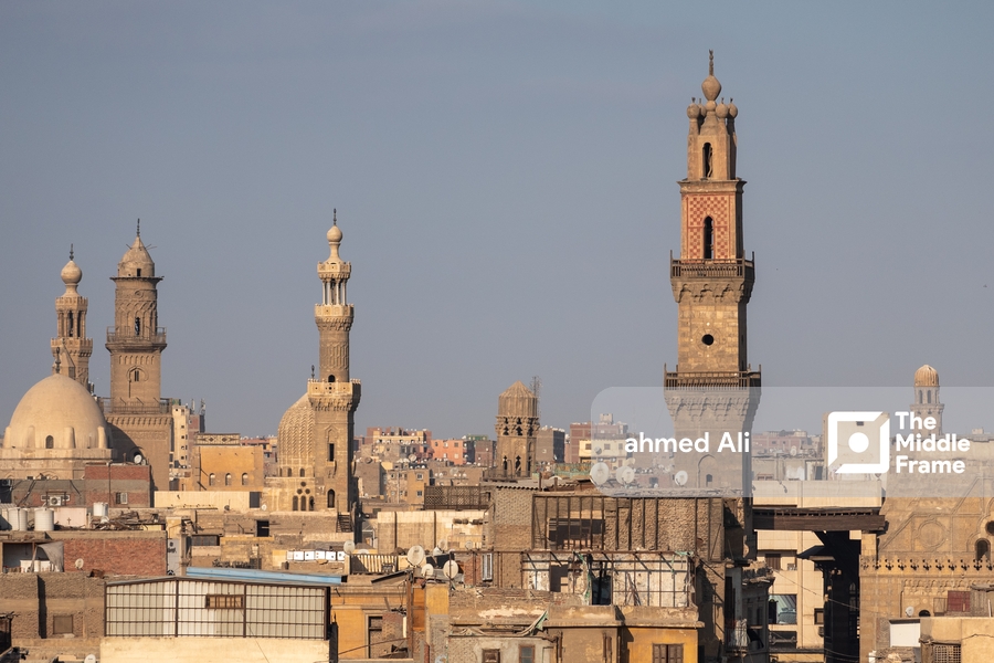 Minarets of Cairo • The Middle Frame • Arab Stock Photos and Images