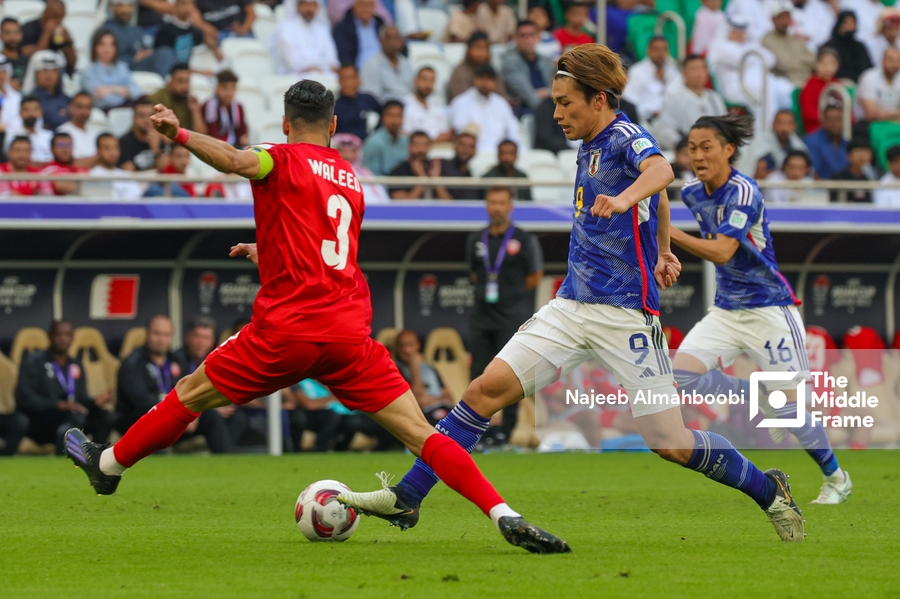 Bahrain VS Japan: Asian Cup 2023 • The Middle Frame • Arab Stock Photos ...