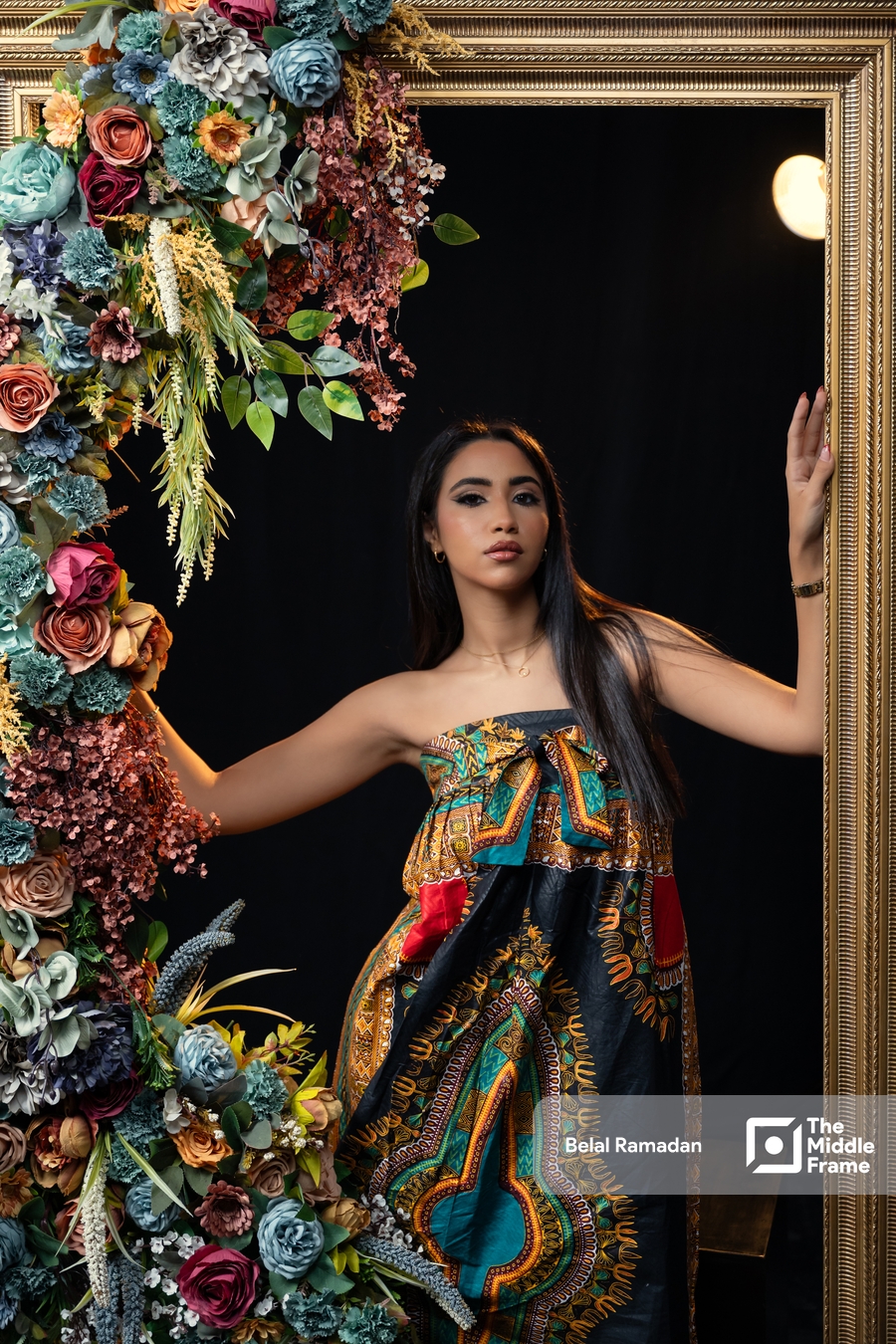 Artistic photoshoot of an Egyptian model. • The Middle Frame • Arab ...