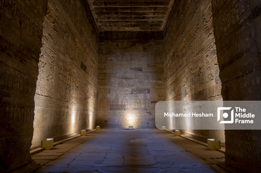 Dendera Temple Qena-Egypt • The Middle Frame • Arab Stock Photos and Images