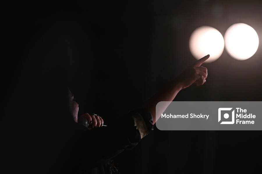 Dina El Wedidi at the Citadel Festival for Music and Singing, Cairo ...