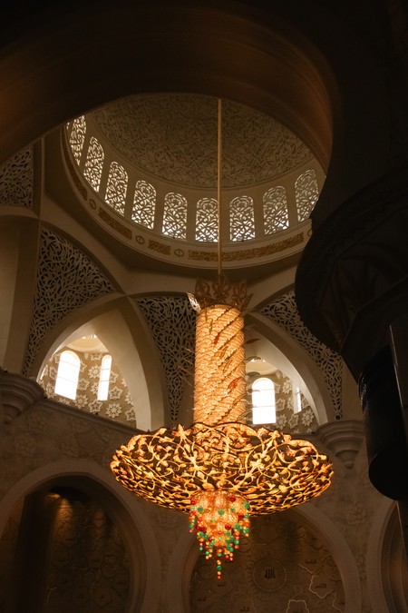 Sheikh Zayed Grand Mosque, Abu Dhabi, United Arab Emirates • The Middle ...