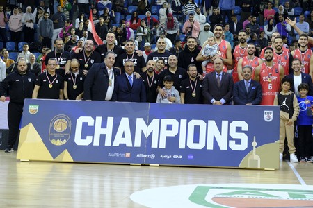 The‏ Egyptian national team won the 2023 Arab Basketball Cup • The ...