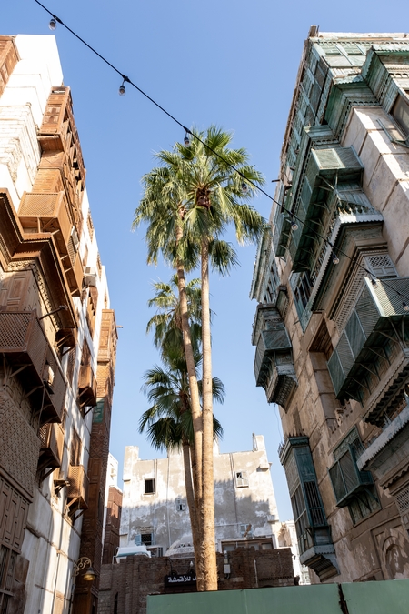 Historic buildings in Al-Balad neighbourhood Jeddah-Saudi Arabia. • The ...