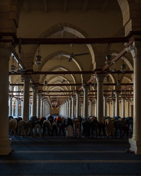 Mosque of al-Hakim bi-Amr Allah, Cairo, Egypt • The Middle Frame • Arab ...